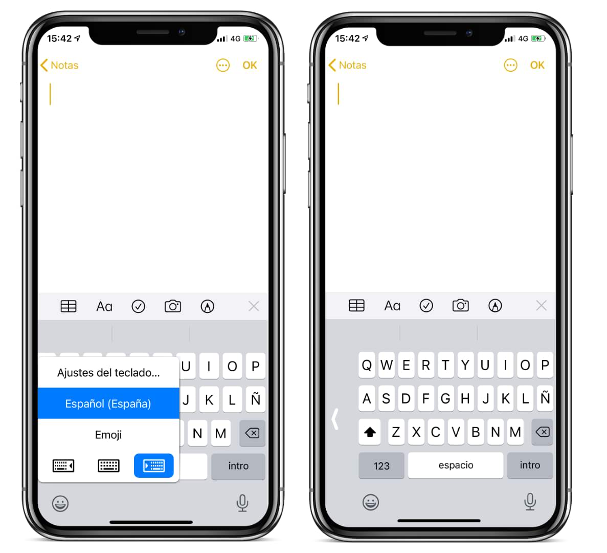 Un teclado especial en el iPhone para cuando tienes las manos ocupadas ...