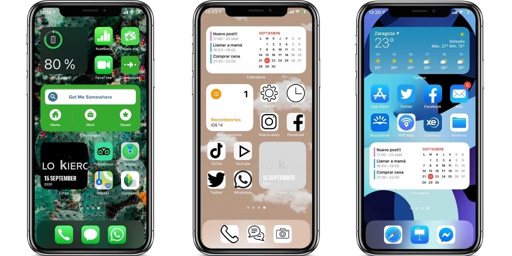 Añadir widgets a la pantalla del iPhone | Blog K-tuin