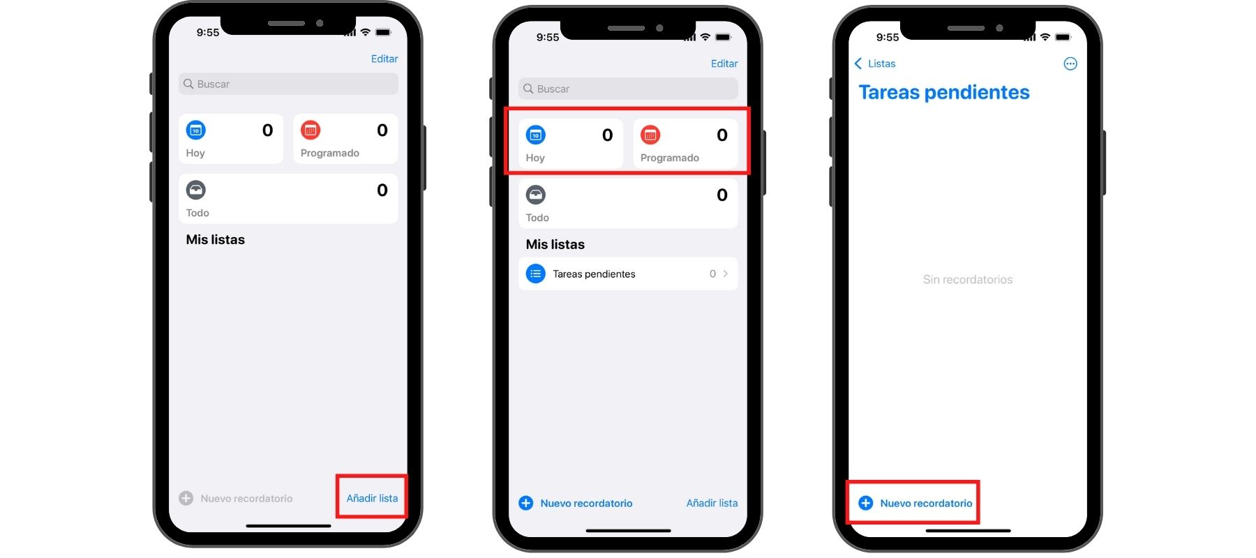 Añadir recordatorio iPhone | Blog K-tuin