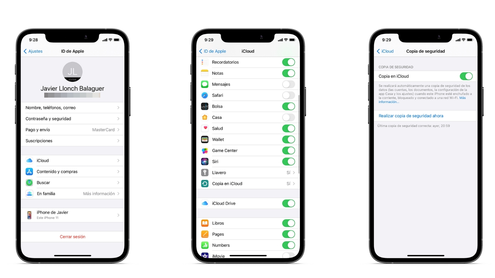 Copia de seguridad iPhone (iCloud + iTunes) - Blog K-tuin