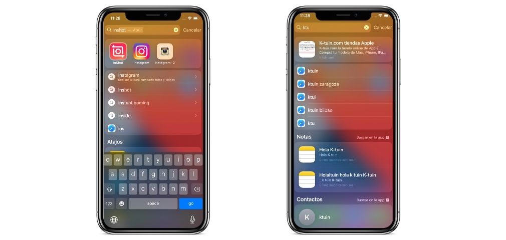 Spotlight, encuentra todo en tu iPhone | Blog de K-tuin